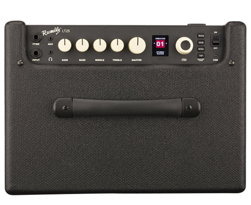 Fender Rumble™ LT25 1x8" 25w Bass Combo Amp in Black – Megatone Music