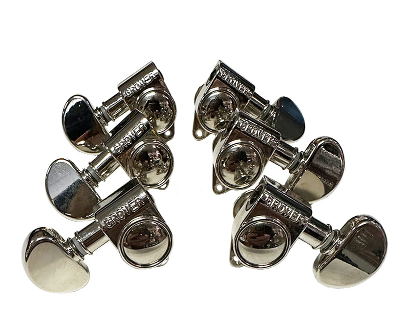 Grover Rotomatic 102-18 Series 3x3 Chrome Tuning Machines – Megatone Music