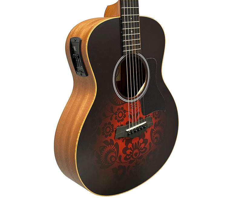 Taylor GS Mini-e Special Edition Acoustic-Electric Guitar, Victorian B ...