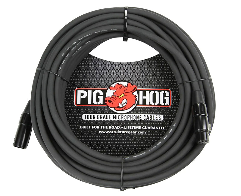Pig Hog PHM25 High Performance 8mm XLR Microphone Cable, 25 Feet ...